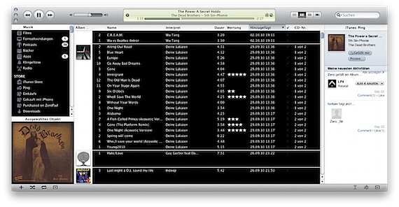 Enable iTunes high contrast mode - defaults-write.com